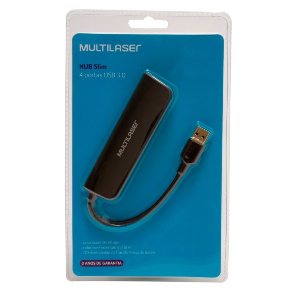 Hub Salim Multilaser 4 Portas USB 3.0