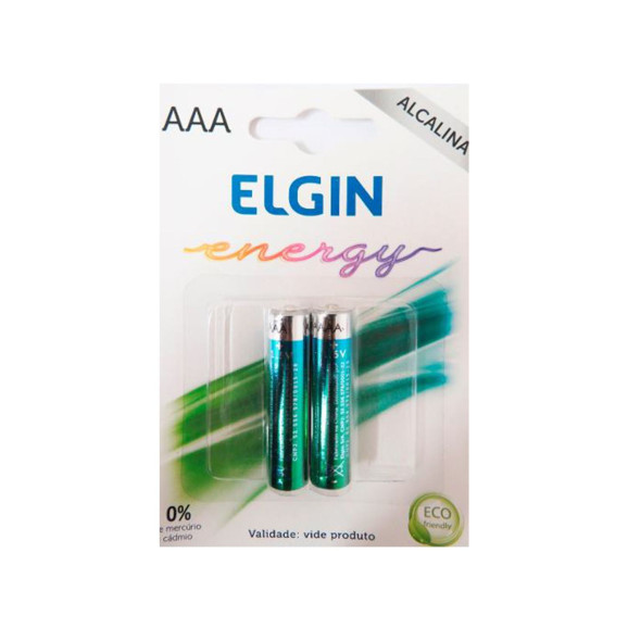 Elgin Energy Blist Pilha Alcalina AAA C/2 | Syma Solutions