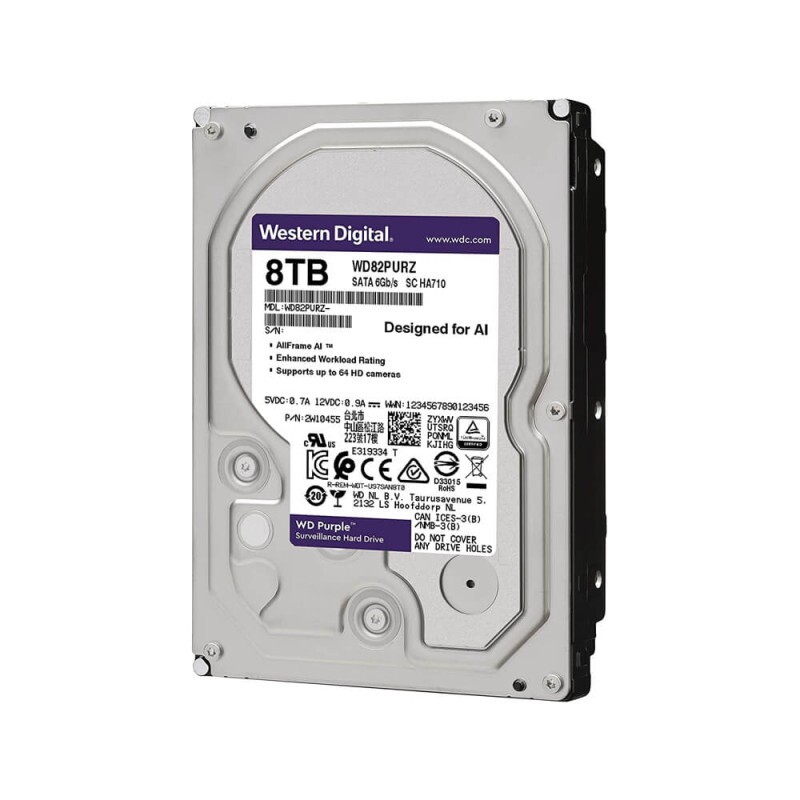 HD 8tb Wester Digital Sata Purple Wd84purz | Syma Solutions