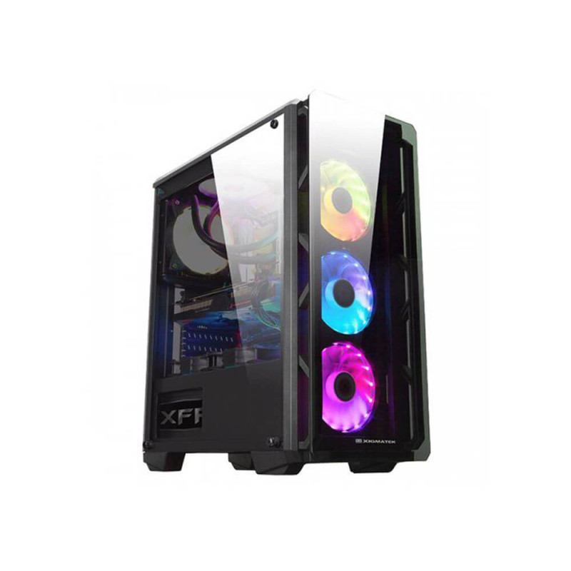 Gabinete gamer Xigmatek Astro Metal Red