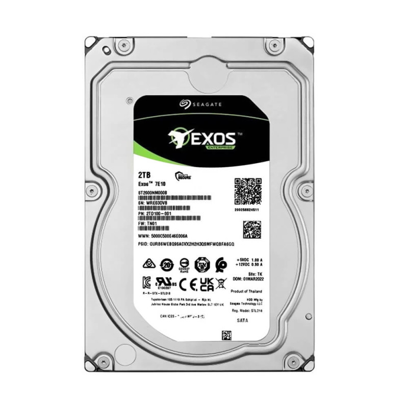 HD 2TB SEAGATE SATA EXOS SERVIDOR - ST2000NM000B