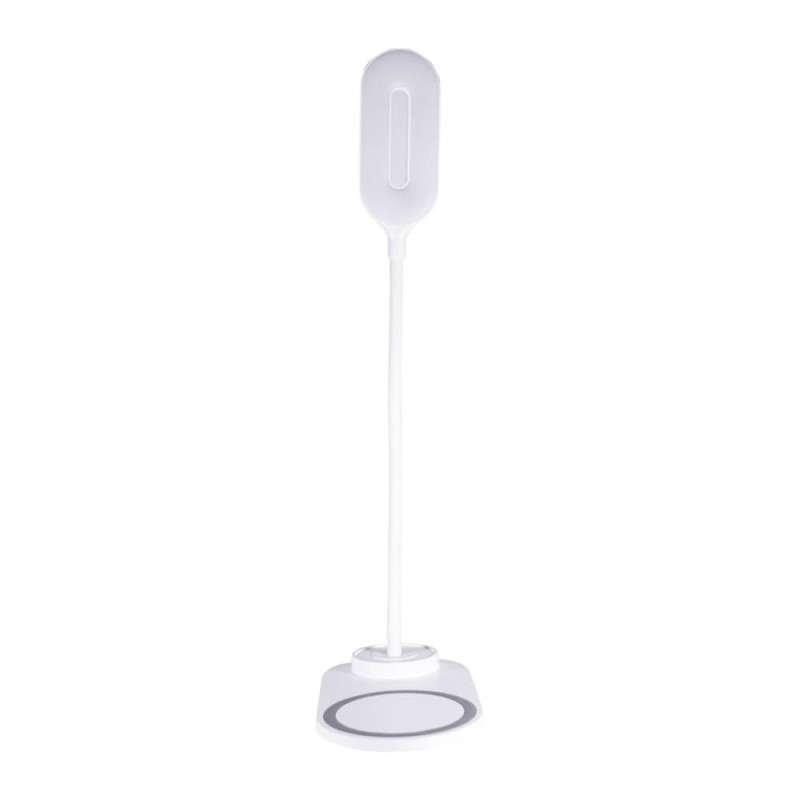 Luminária Dream com Carregador Wireless L100 OEX Branca Luminária Dream com Carregador Wireless L100 OEX Branca