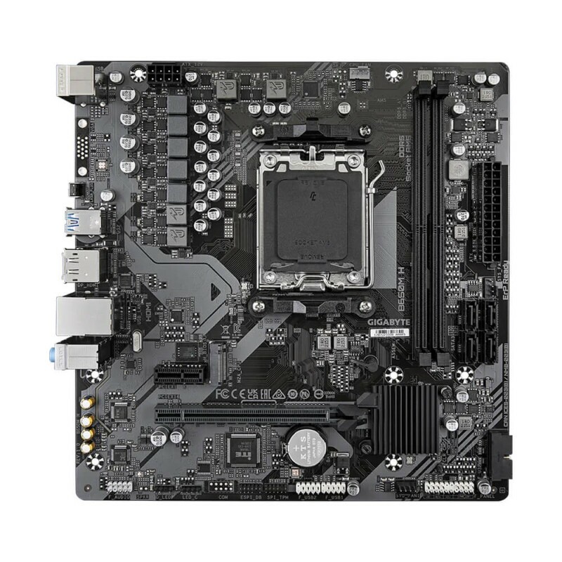 PLACA MAE GIGABYTE AMD AM5 RYZEN DDR5 B650M H