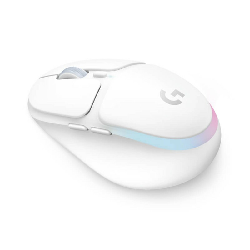 Mouse Gamer G705 Logitech Wireless RGB Branco 910-006366