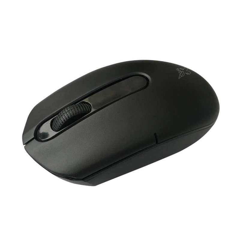 MOUSE SEM FIO MAXPRINT AIRY PRETO - 60000139