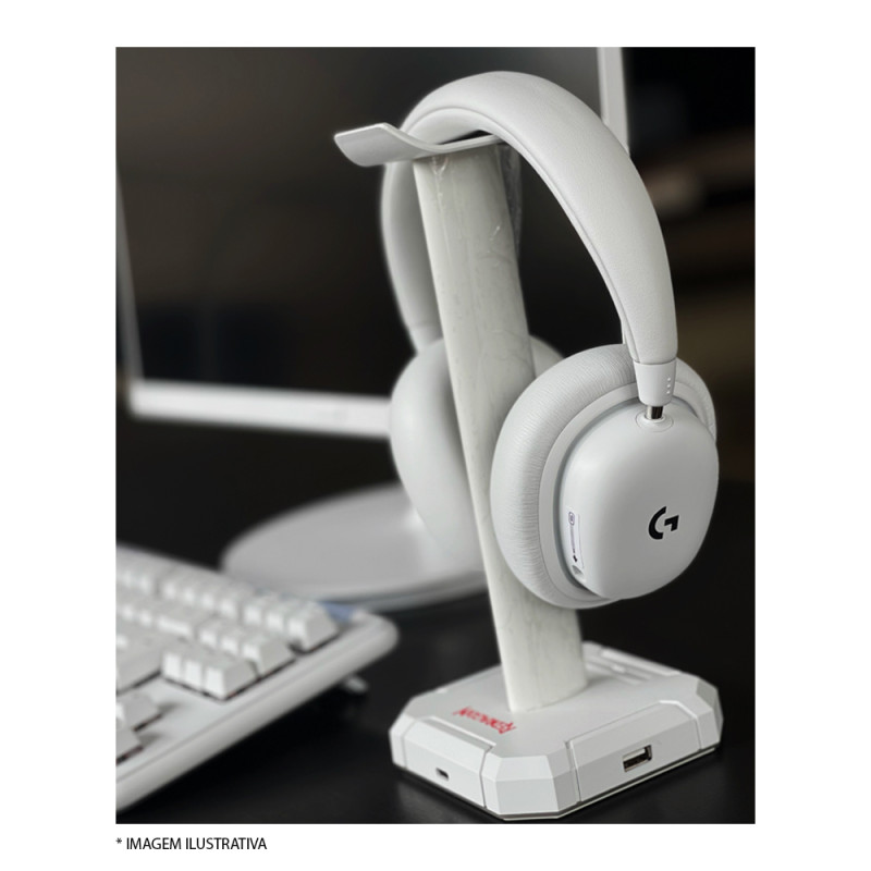 Headset Gamer G735 Logitech Branco Sem fio 981-001082