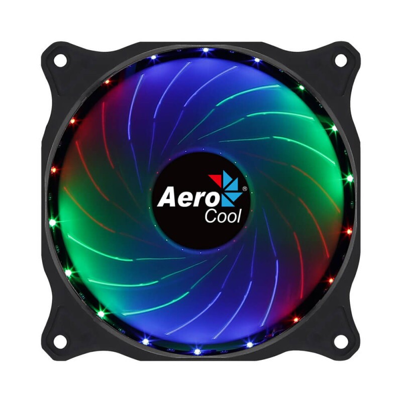 Cooler para gabinete Cosmo 12 FRGB Aerocool 120mm 73865