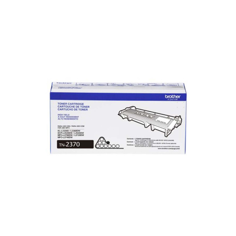 Toner Brother TN-2370 Preto | Syma Solutions