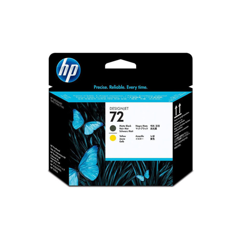 CABECA DE IMPRESSAO HP C9384A PRETO MATE/AMARELO