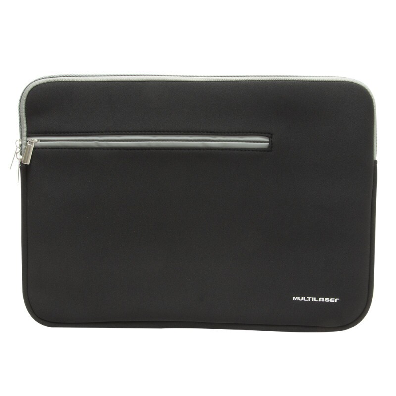 Case Notebook Neoprene 15.6 Preto/Cinza Multilaser