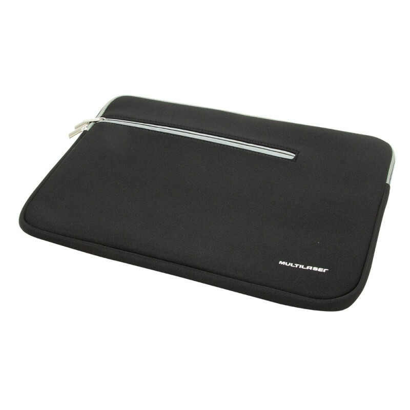 Case Notebook Neoprene 15.6 Preto/Cinza Multilaser