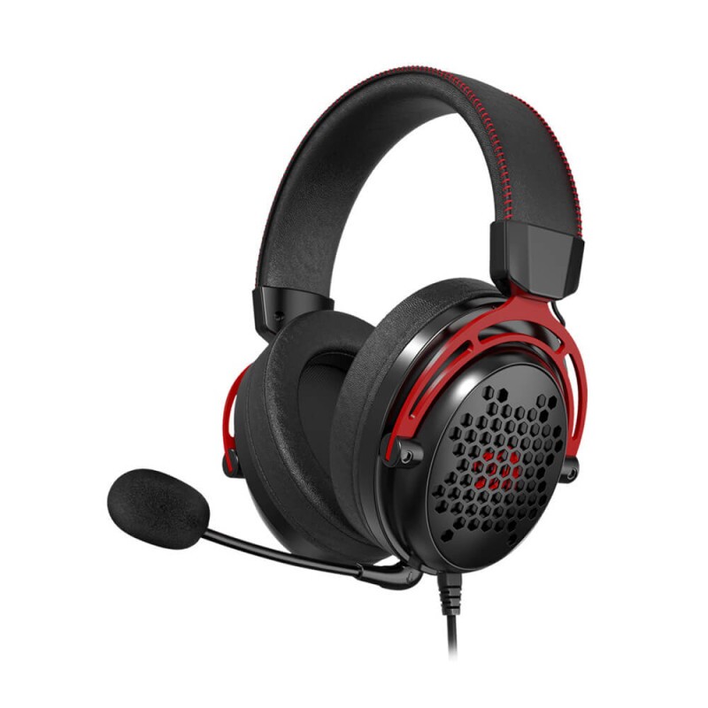 Headset Gamer Diomedes Redragon H388 Preto