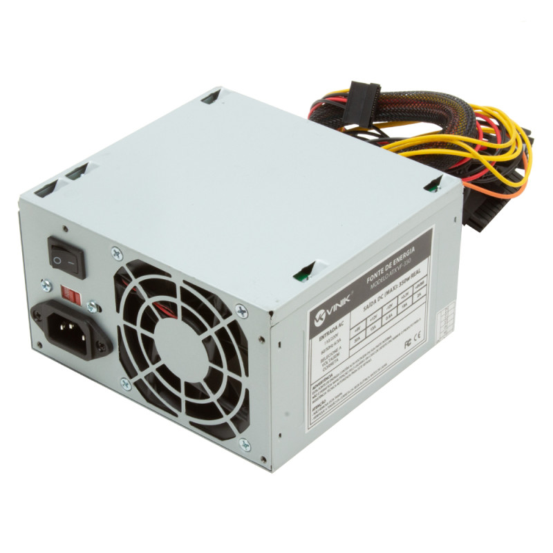 Fonte de Alimentação 350 watts ATX VF350 Vinik