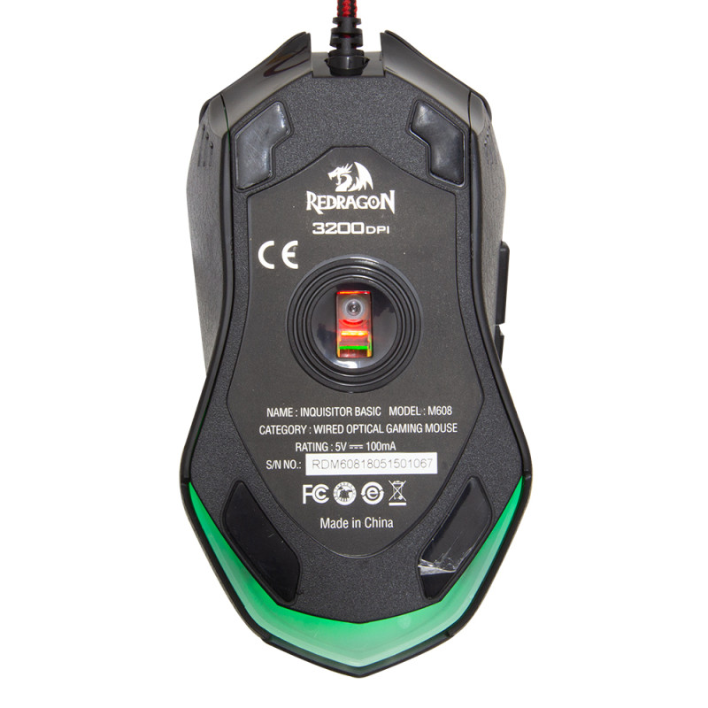 Mouse Gamer Inquisitor M608 LED - Radragon