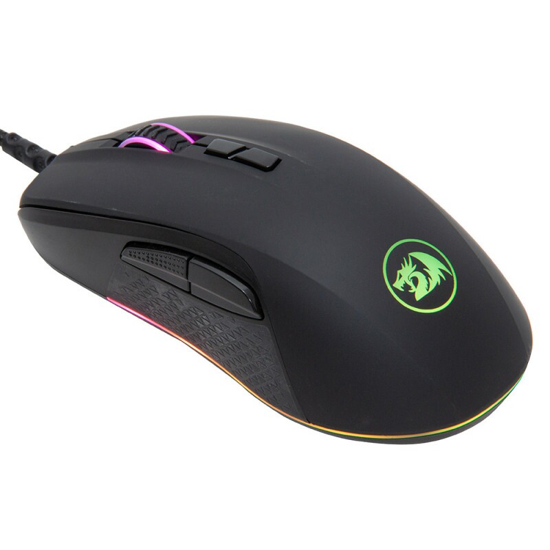 Mouse Gamer Redragon Stormrage Preto M718-RGB | Syma