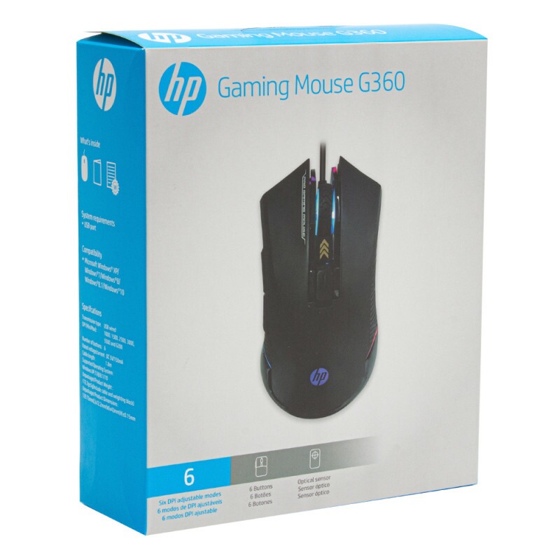 Mouse Gamer USB HP G360 | Confira na Syma Solutions