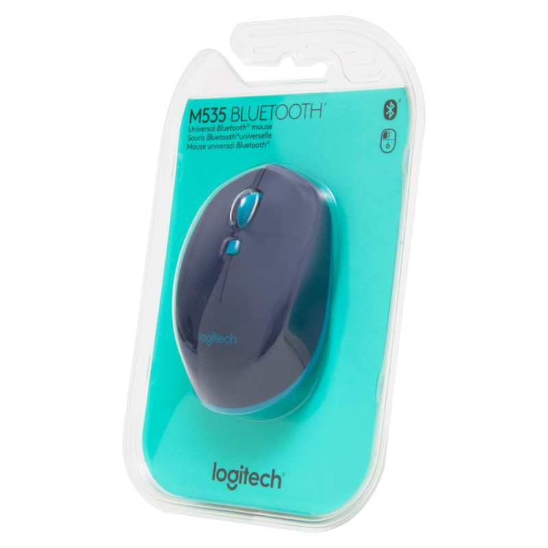 Mouse sem Fio M535 Bluetooth Blue - Logitech