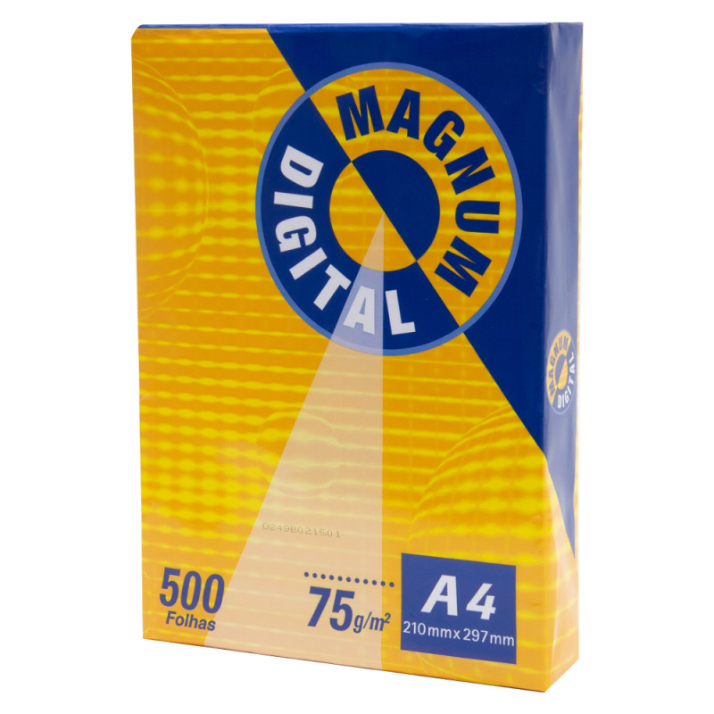 Papel A4 Digital 500 Folhas Laser Suzano | Magnum | Syma