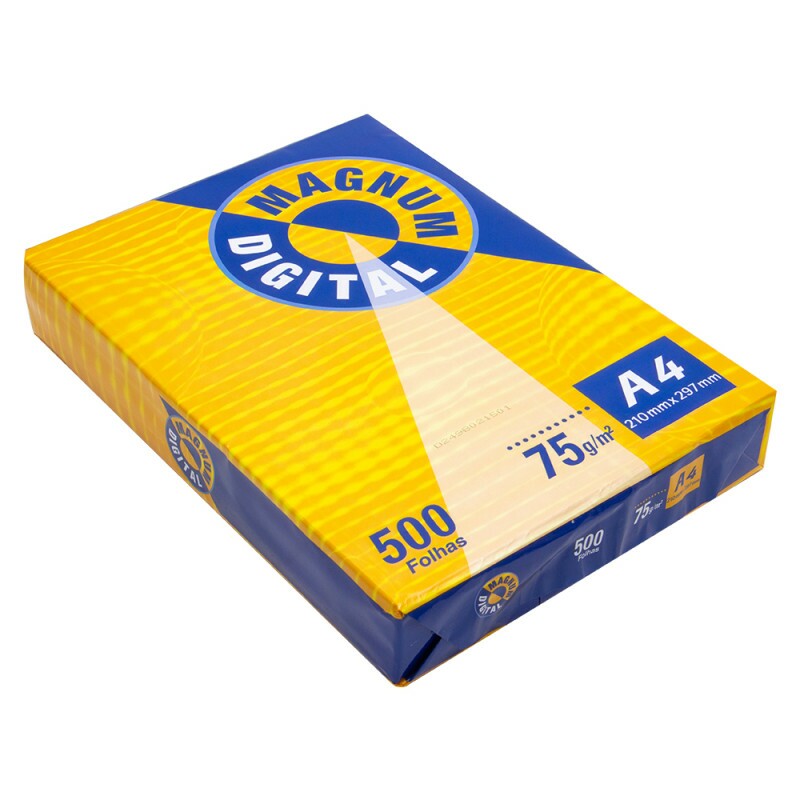 Papel A4 Digital 500 Folhas Laser Suzano | Magnum | Syma