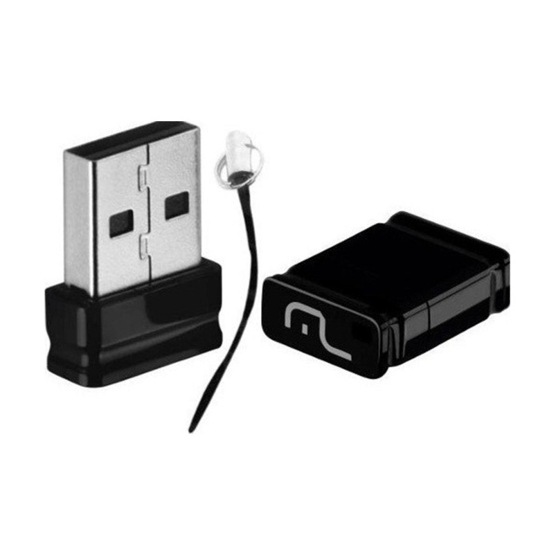 PEN DRIVE NANO 16GB MULTILASER PRETO - PD054