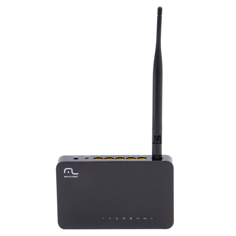 Roteador High Power 150 Mbps Preto Re073 Multilaser