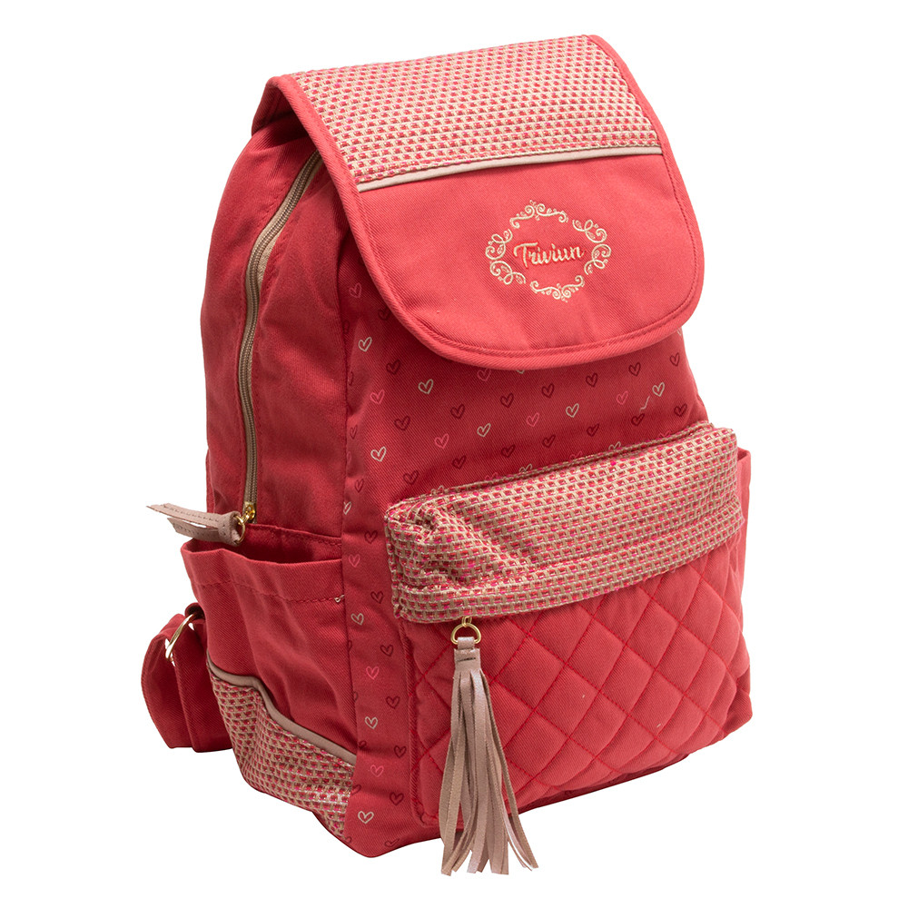 Mochila Para Notebook 14,1 Triviun 13129 Goiaba | Syma